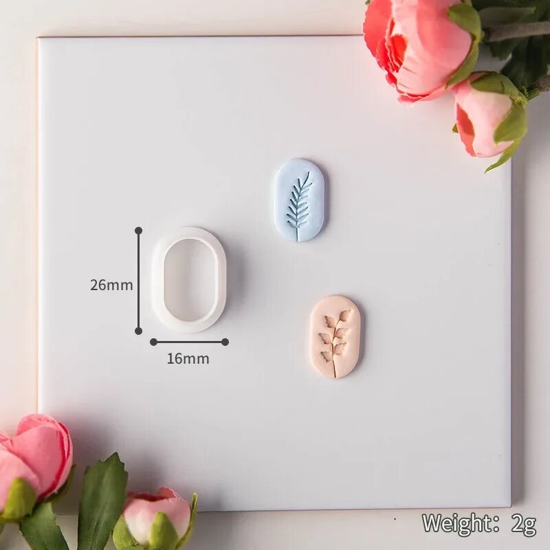 Формы для лепки сережек из ПЛА YT0681