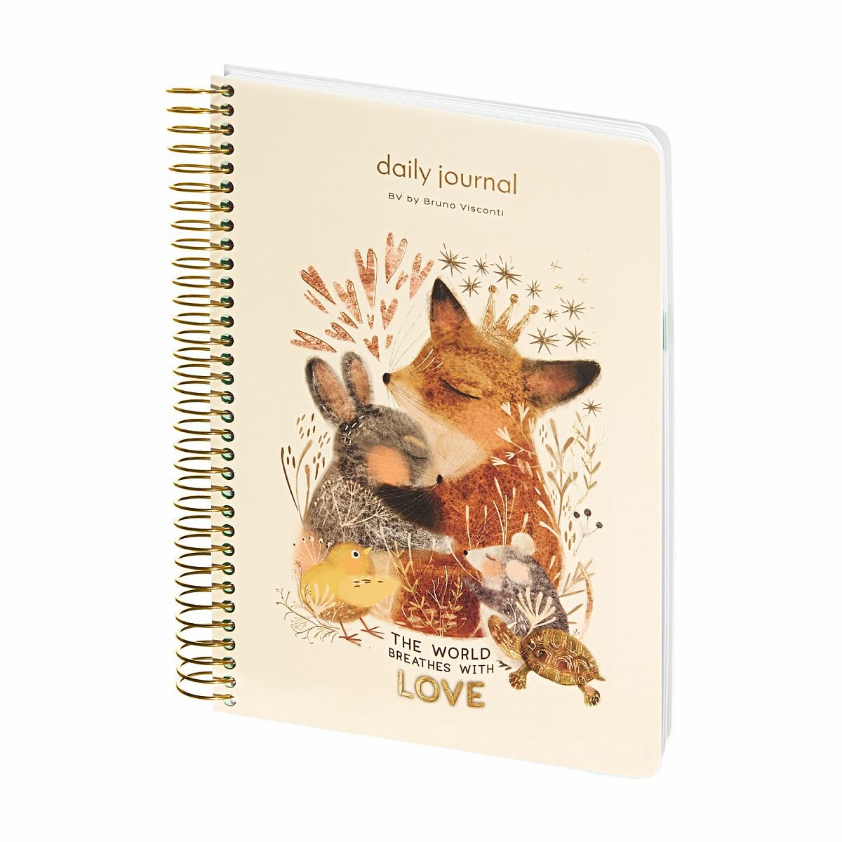 Ежедневник А5 BrunoVisconti "Любовь как она есть" недатированный 272 стр