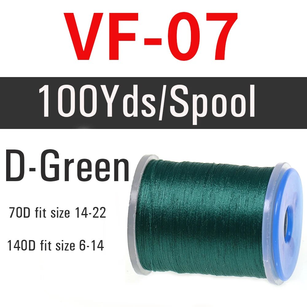 Vtwins нить для вязания мух 70D/140D