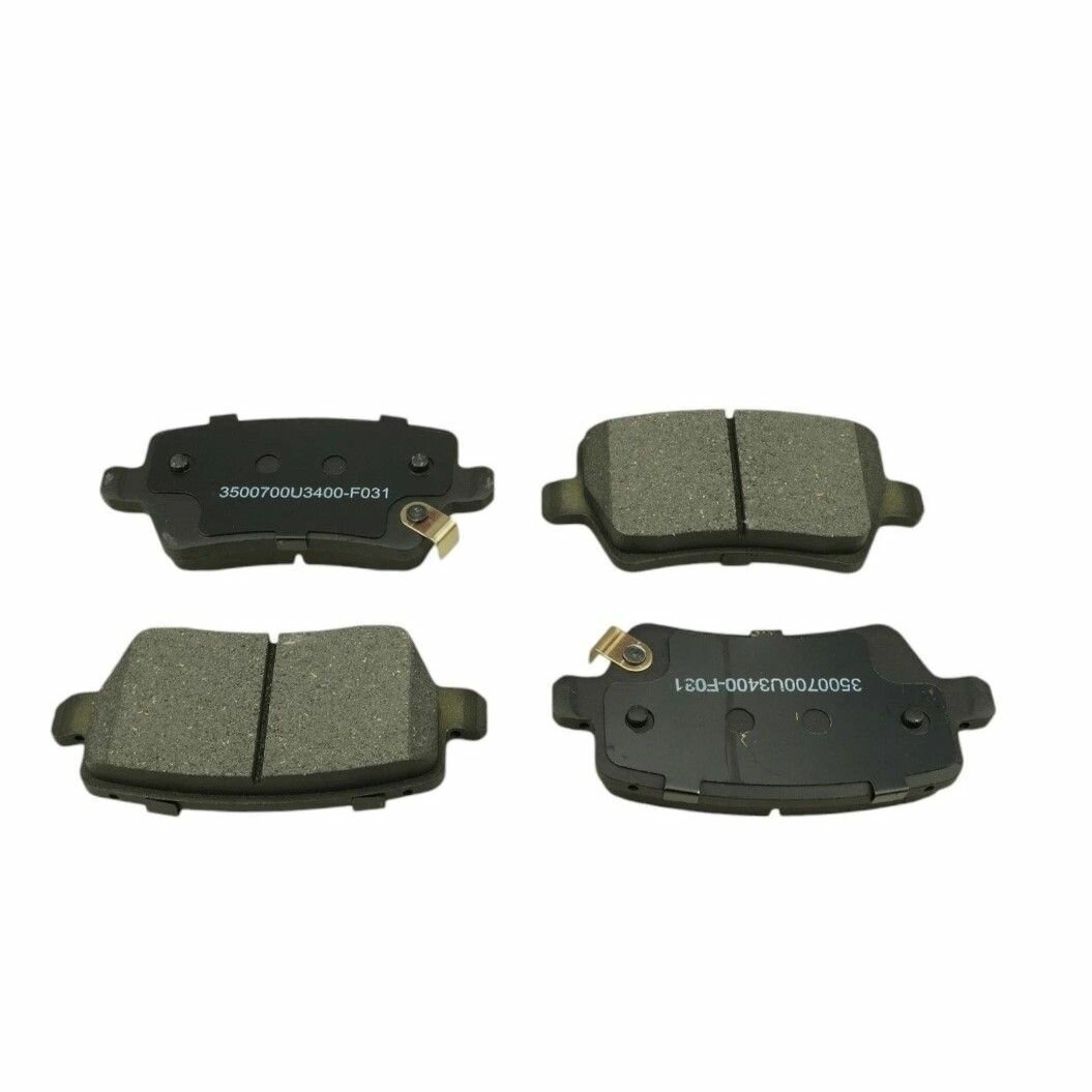 Колодки тормозные задние JAC JS4. Moskvich 3500700U3400-F031 (3500700U3400F031)