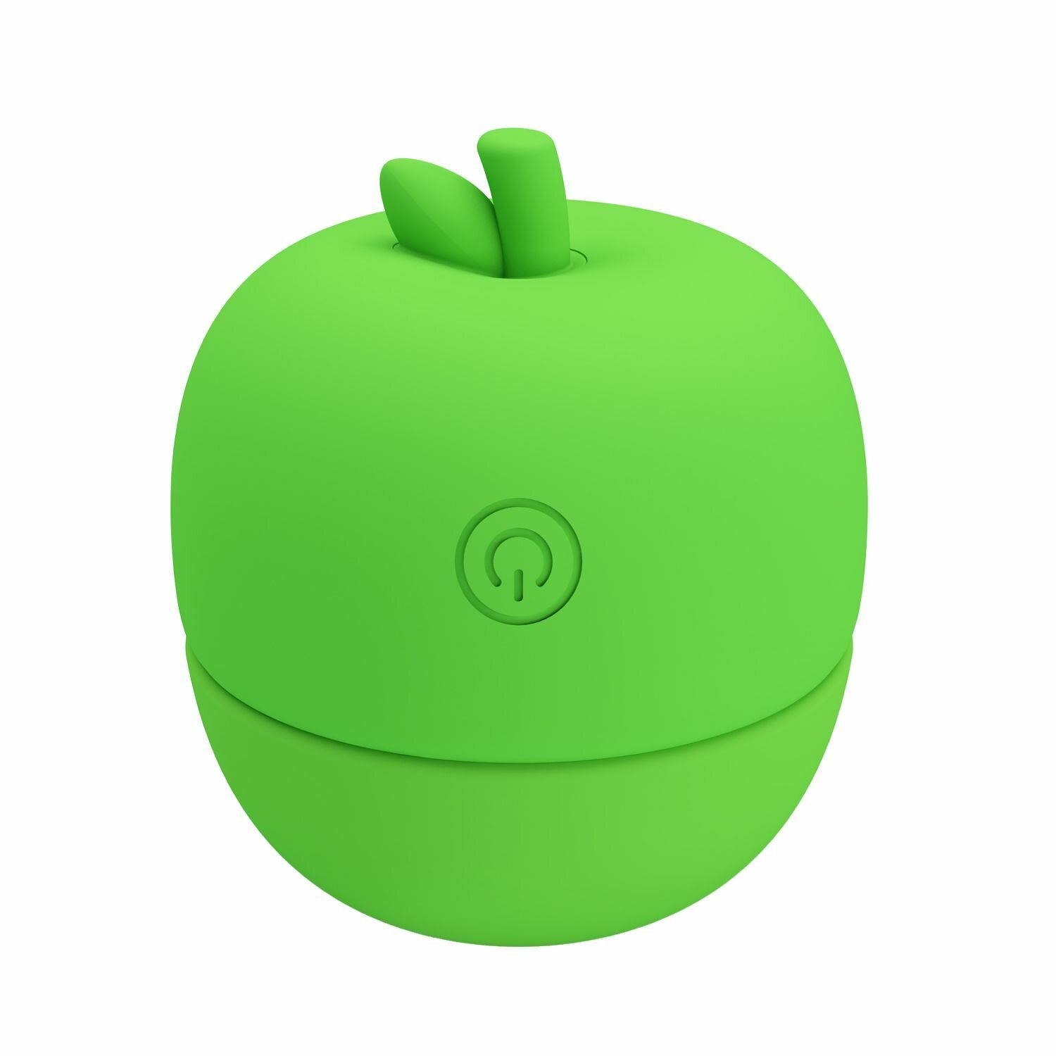 Клиторальный стимулятор в форме яблочка Apple Secret, Baile, силикон, зеленый