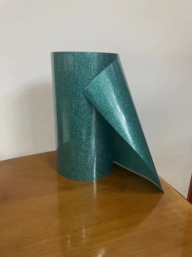 Термовинил изумрудный, 25x50 см, Dark green