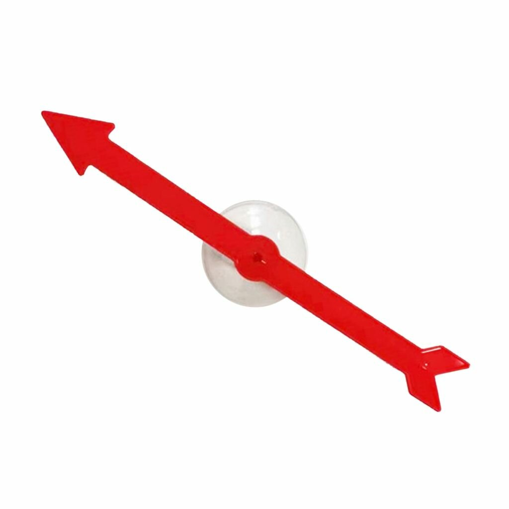 Развивающие игрушки, Красное колесо с указателем для лотереи, 15 см