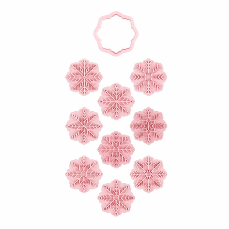 Рождественская форма для печенья "Снежинка" - модель B