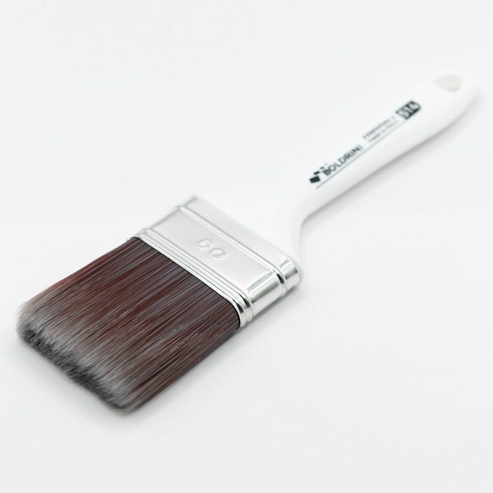 Кисть профессиональная, универсальная Boldrini 51460 ультратонкая щетина (60мм)