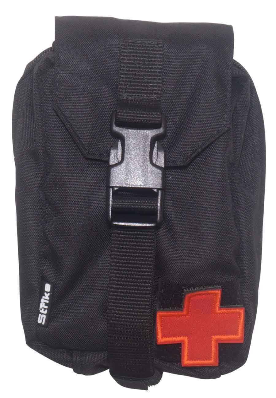 Подсумок Strike, аптечка тактическая, отрывная, черная