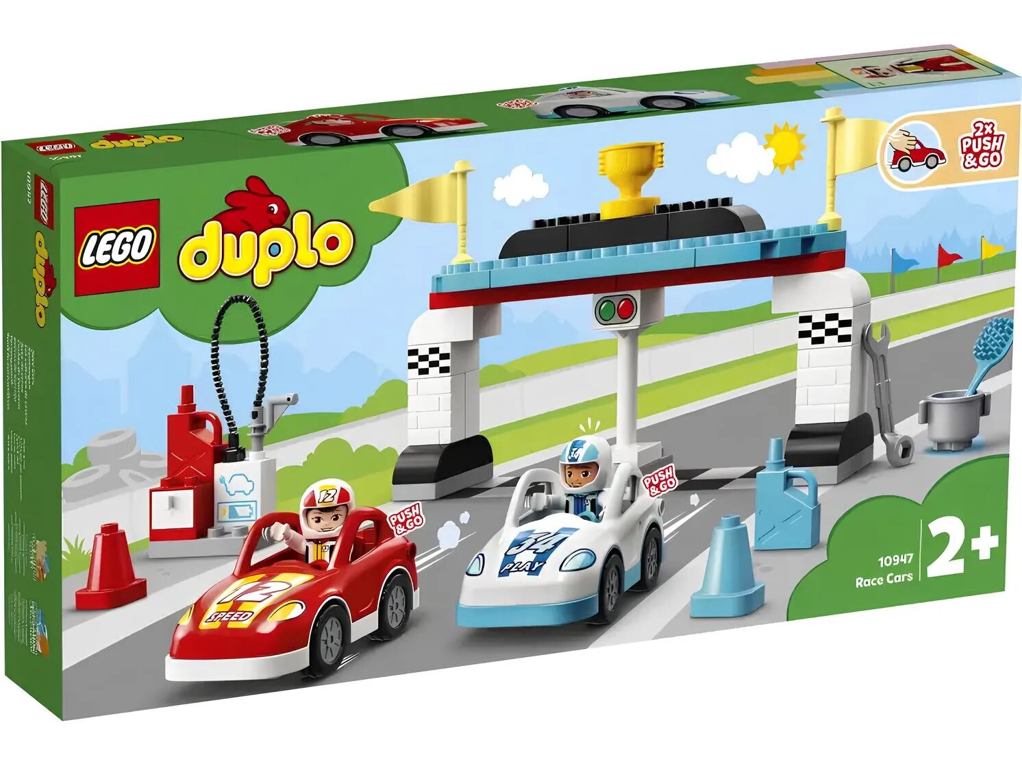 Конструктор LEGO Duplo Town 10947 Гоночные машины