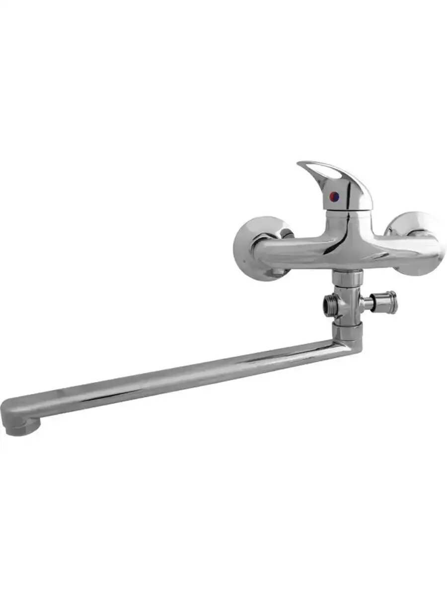 Смеситель для ванны однорычажный универсальный