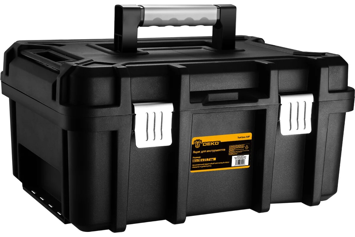 085-3001 / Ящик для инструментов DEKO Tool box 32P, черный [085-3001]