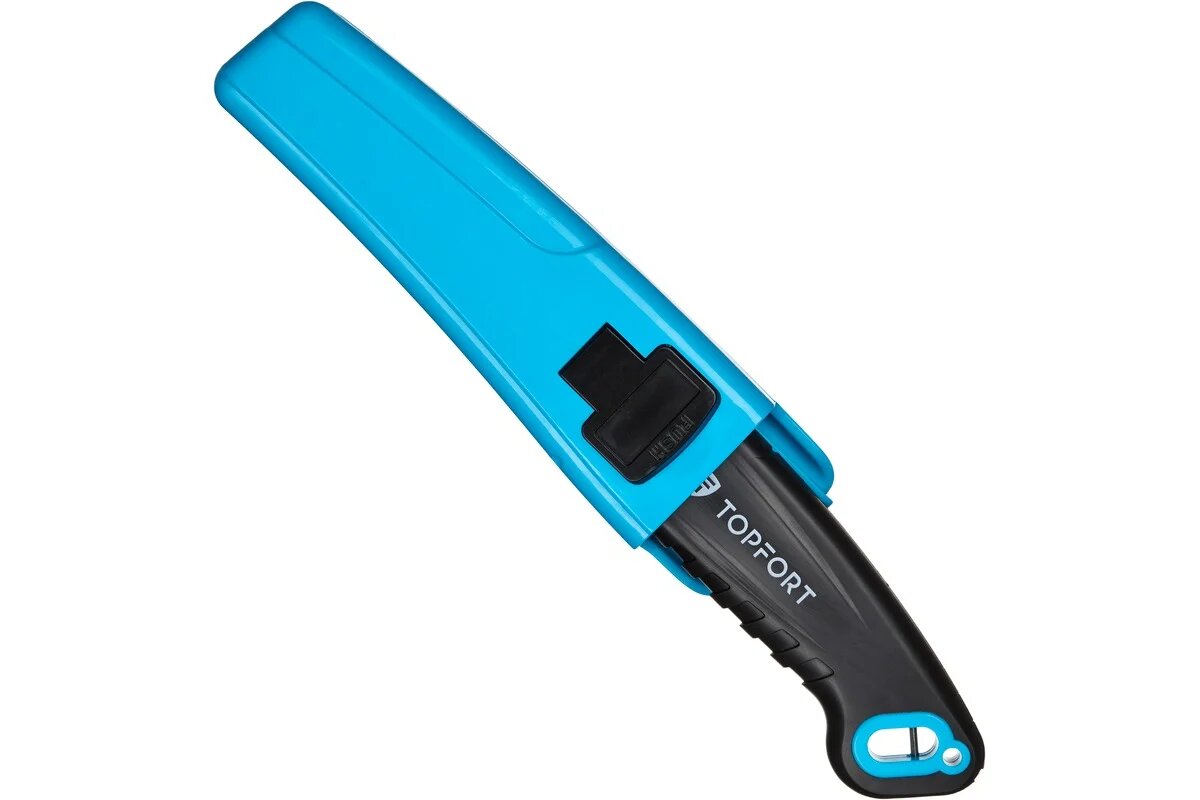 Topfort Нож электрика, рукоятка и ножны пластик, лезвие нерж сталь, блистер 1960430