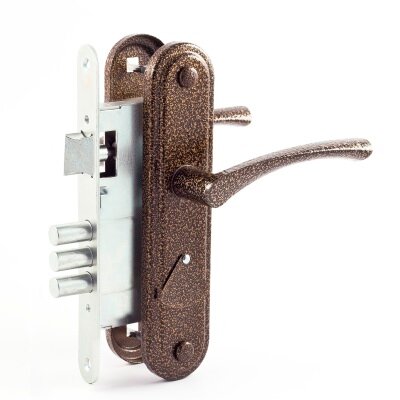 Замок врезной Омега ЗВ 9.1-01 (бронза)