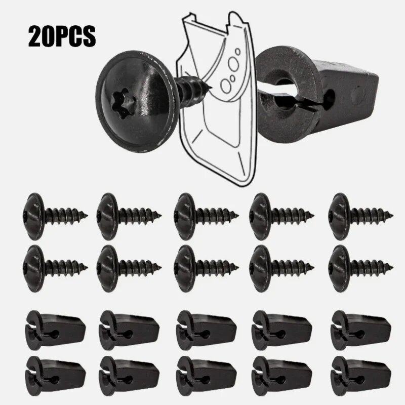 Для N 90974701 Крышка двигателя, защита от брызг, арка колеса, винт Torx, фиксатор, крепежные зажимы, болт, универсальный для VW Audi Seat