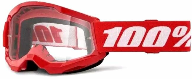 Кроссовые очки 100% Strata 2 Red / Clear