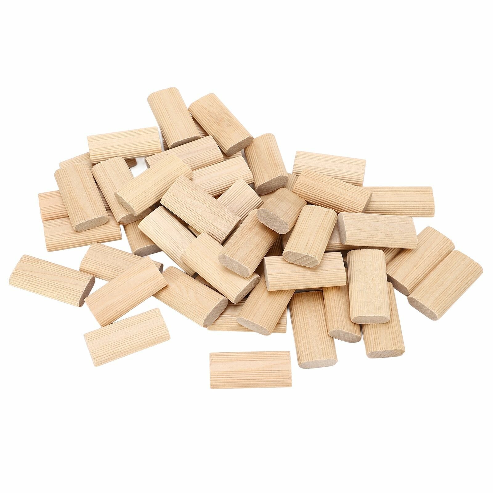 50 шт. деревянный дюбель 10x50 мм из массива бука, вставной блок с шипами для деревообрабатывающей мебели, сращивания
