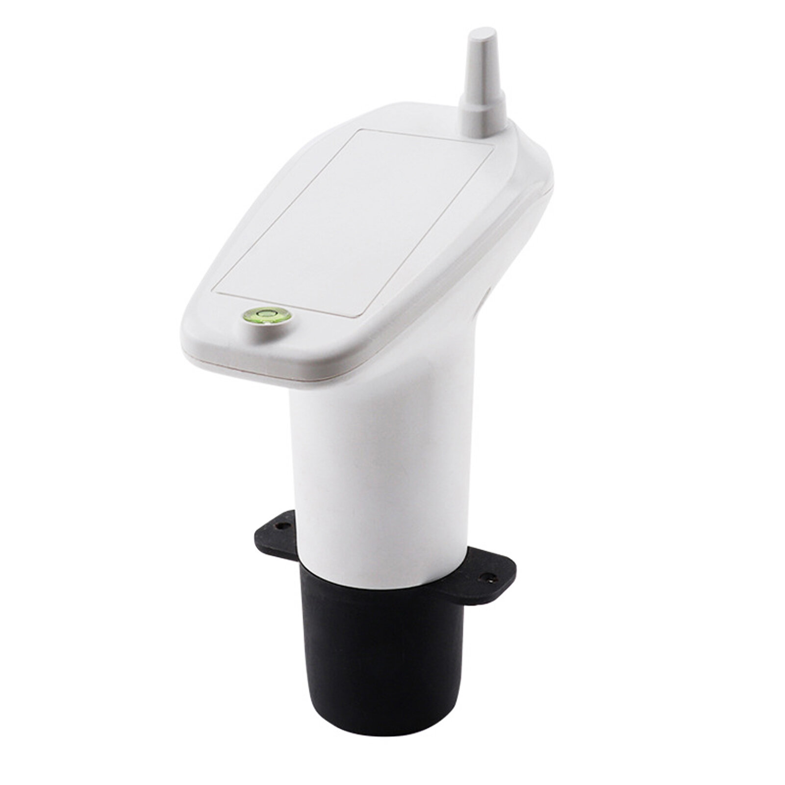 Беспроводной Ультразвуковой Уровнемер Измеритель Уровня Жидкости в Резервуаре для Воды с Датчиком Температуры Индикатор Уровня Глубины Жидкости с Индикацией времени