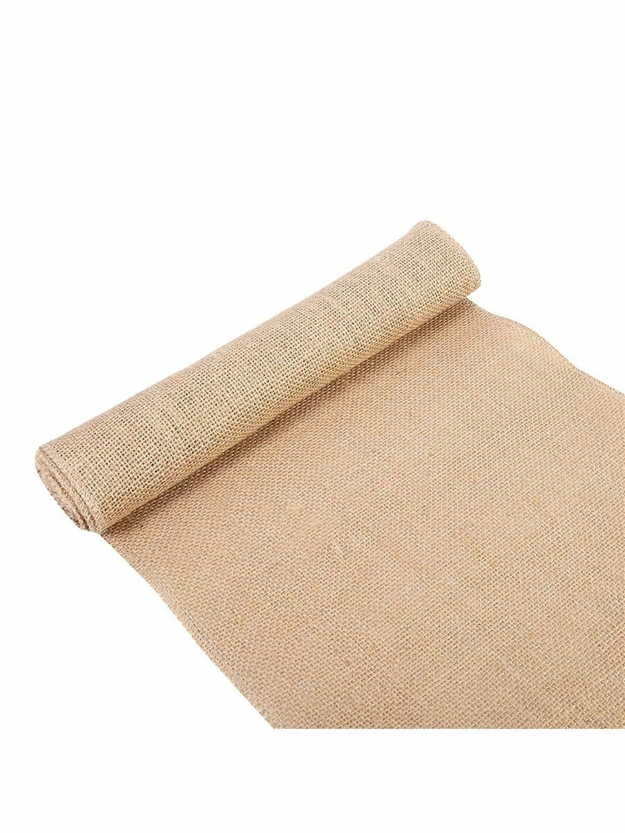 Дорожка для стола из мешковины в деревенском стиле 30x200 см из натурального джута, ремесло для свадьбы, вечеринки, домашнего декора, дорожка для стула