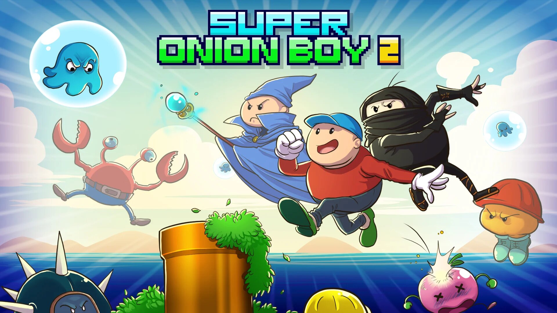 Игра Super Onion Boy 2 для Nintendo Switch - Цифровая версия, США