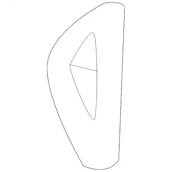 MOBIS 865C1S1500 молдинг бампера