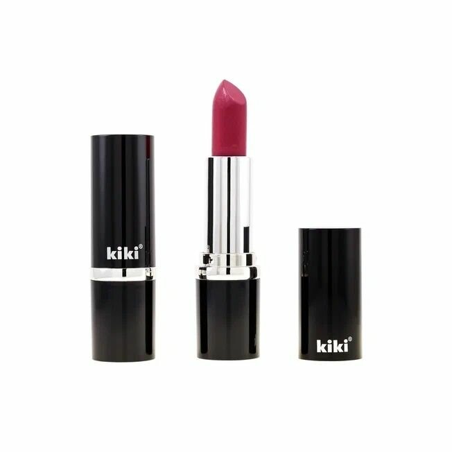Губная помада Kiki "Velvet", тон 803, Пионовый нюд, с блестками