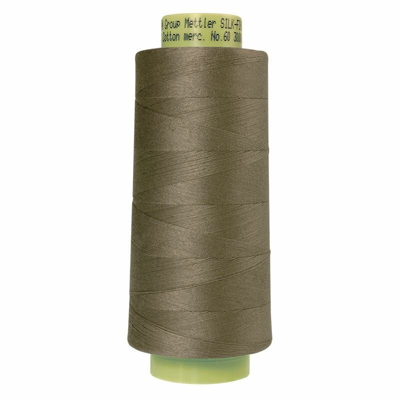 Нить для машинного квилтинга METTLER "Silk Finish", Cotton 60, 2743 м, цвет 0413, Titan Gray