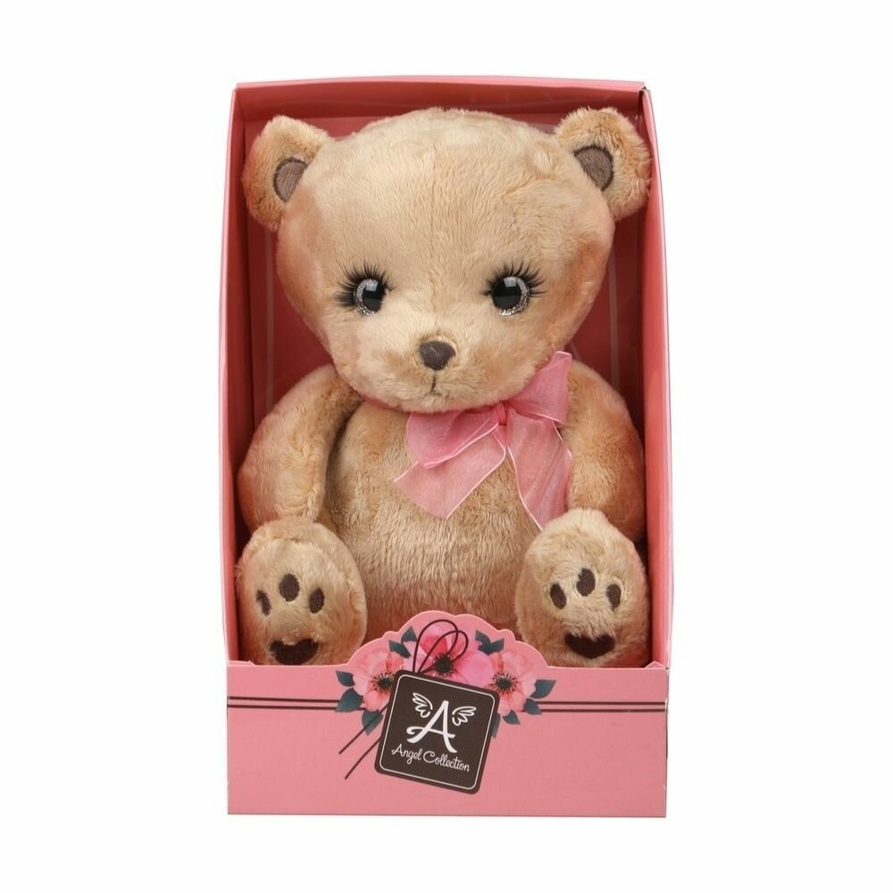 Мягкая игрушка Angel Collection Мишка Глазастик, 20 см, коробка (682181)