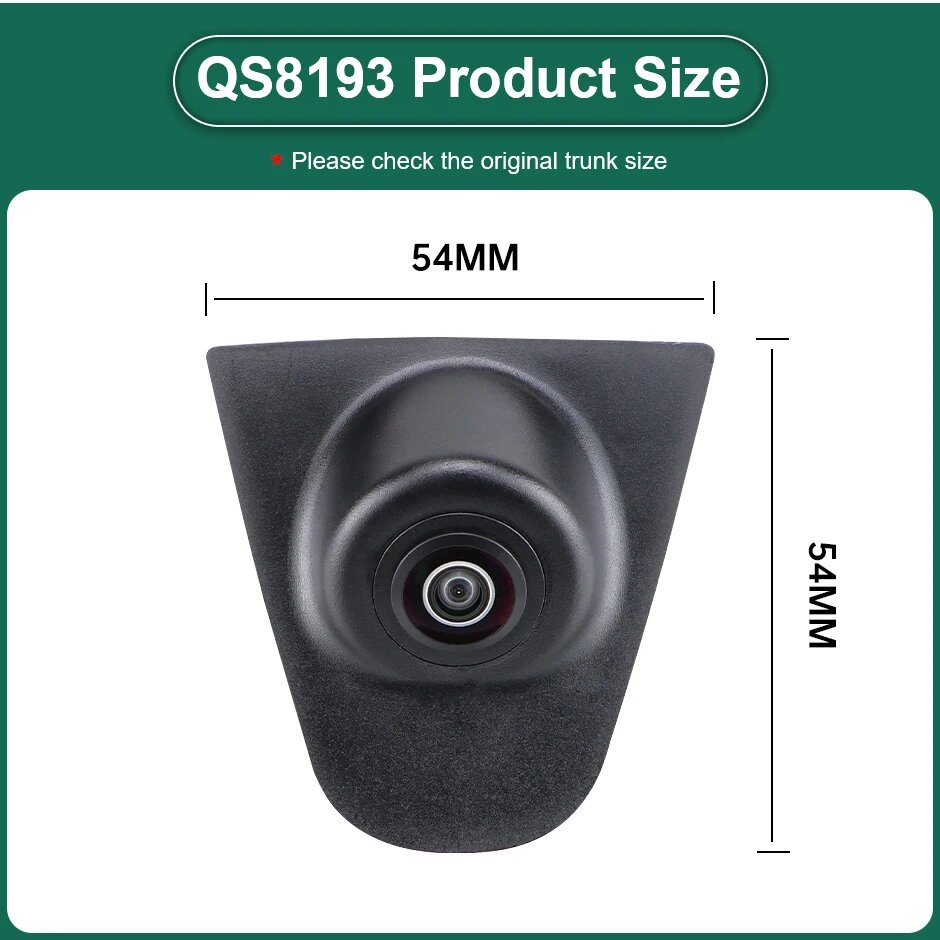 Камера заднего вида QS8193(54x54mm) для Honda