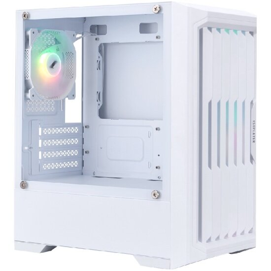 Корпус 1STPLAYER BULLET HUNTER H2 ARGB, белый (H2-WH-4F7-W)