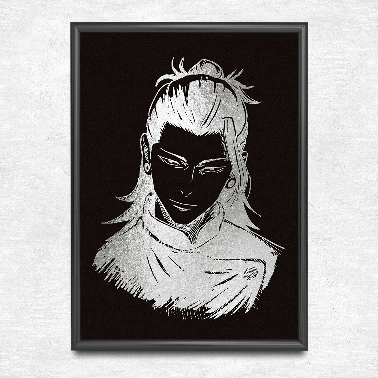 Постер на стену по аниме Магическая битва / Плакат интерьерный Sorcery Fight