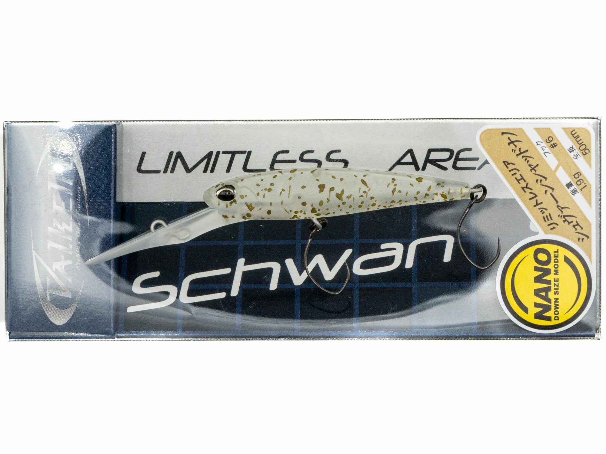 Японские воблеры для ловли форели ValkeIN Schwan S Nano, 1.9 гр, M075 Glow