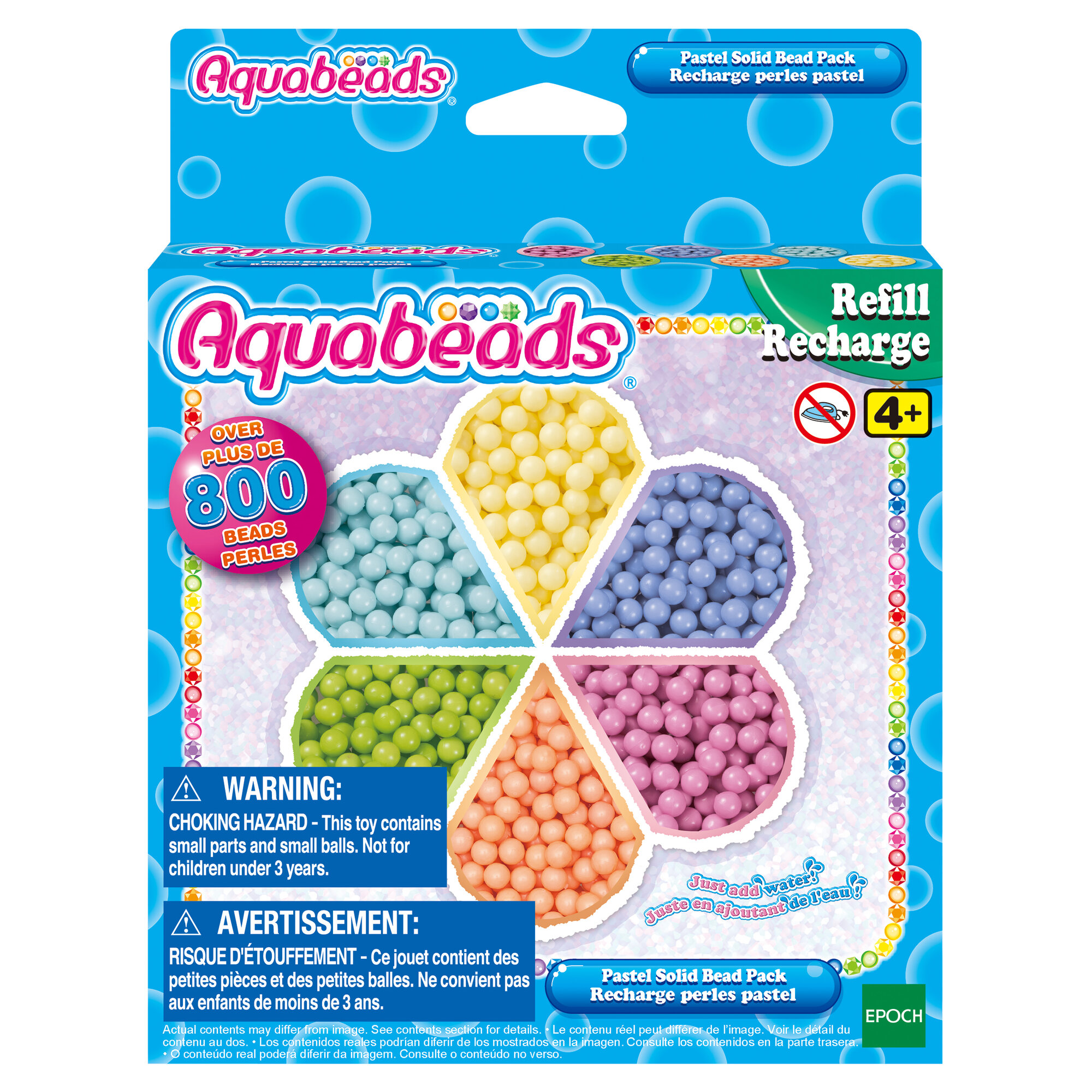 Аквамозаика Aquabeads Бусины пастельных тонов