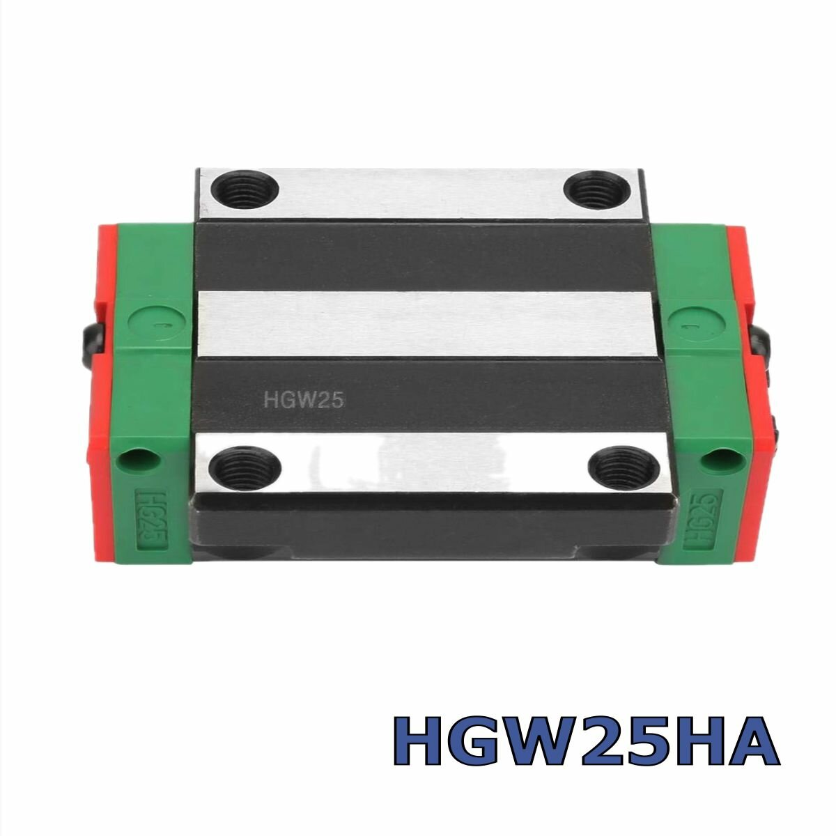 Каретка HGW25HA с широким фланцем удлинённые для профильных рельсов