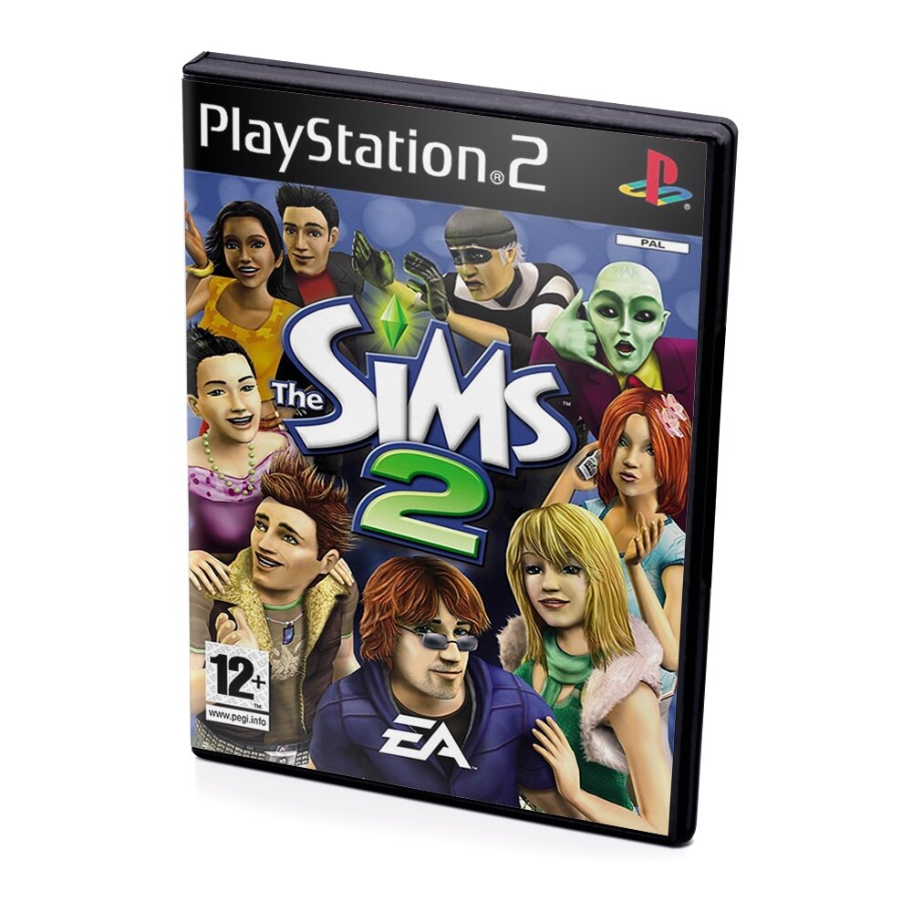 The Sims 2 (PS2, незнач.царап., устанавливается на 100%)