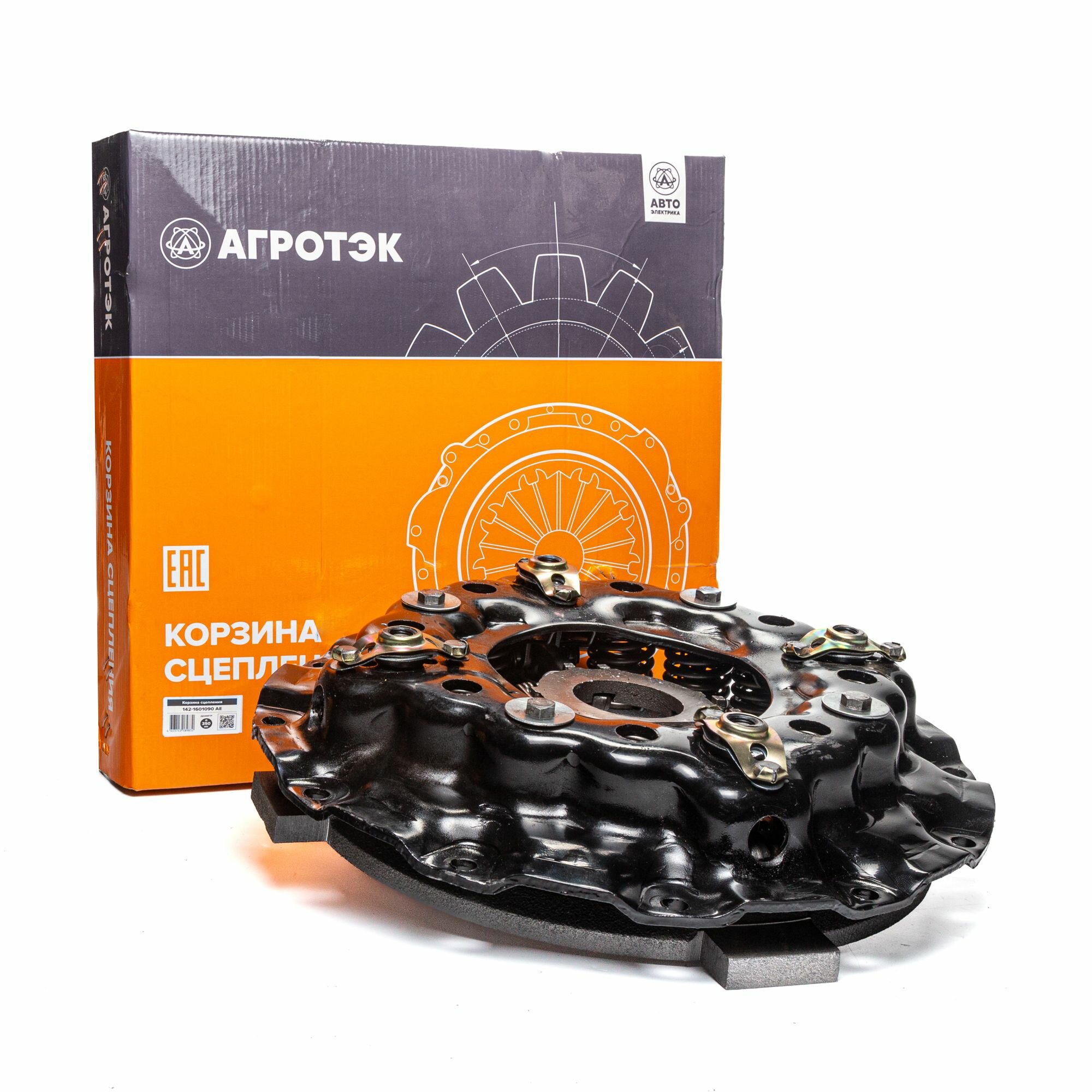 Корзина сцепления 142-1601090 КамАЗ, урал, рычажная, 24 пружины (АгроТэк)