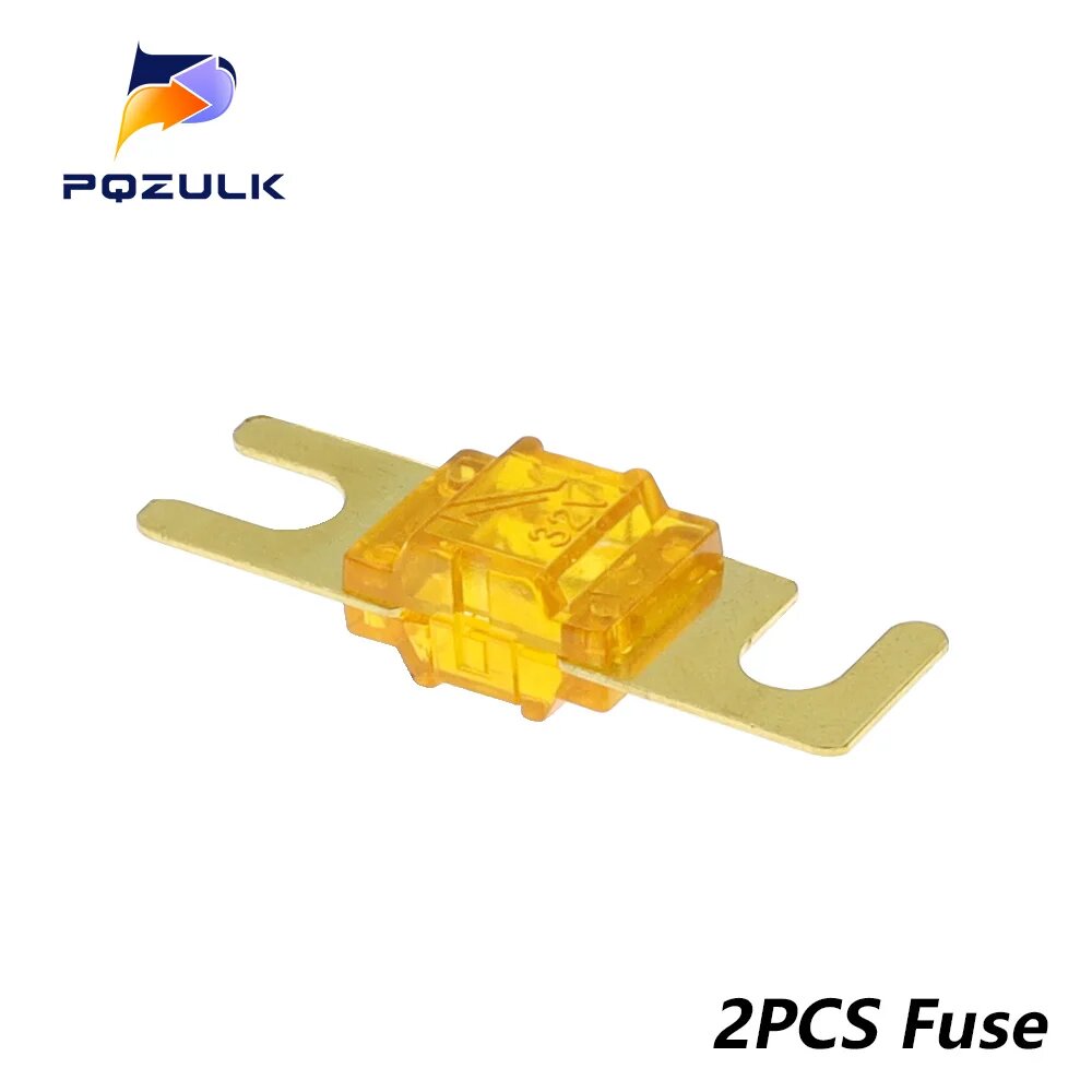 PQZULK Автомобильный блок предохранителей Car fuse box 50A, 2-U type Fuse x2pcs