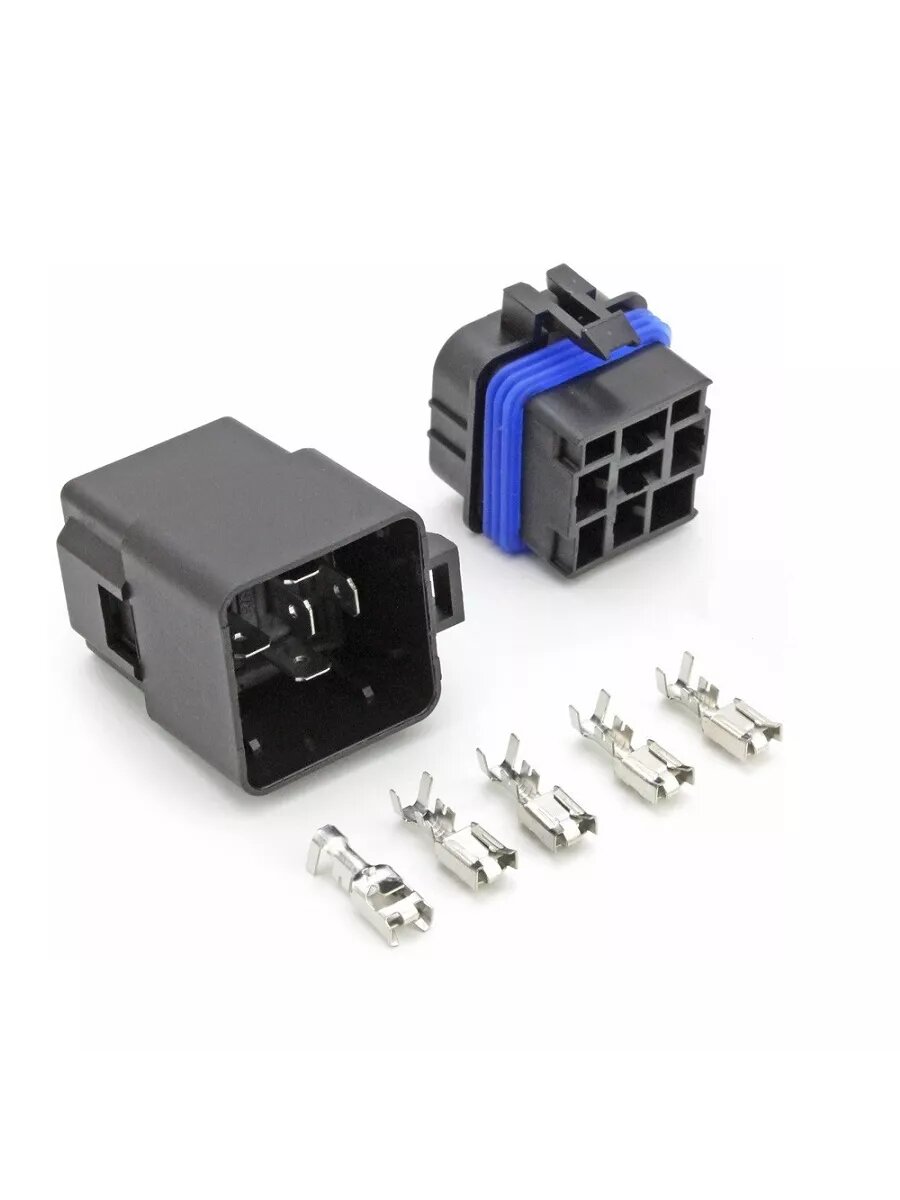 Автомобильное реле TCV4-S-C 12VDC (JD2912-1Z) 12V 40A 5 контактов IP65