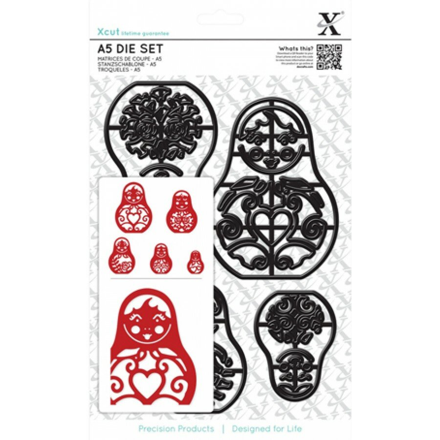 Набор ножей для вырубки Матрёшки 14,8 х 21 см DOCRAFTS XCU503235