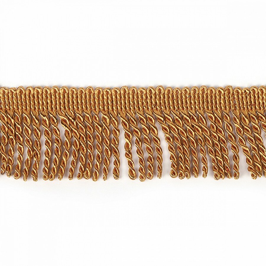 Бахрома 0390-0910 цв.6367 шир. 62мм цв. коричневый уп.10м