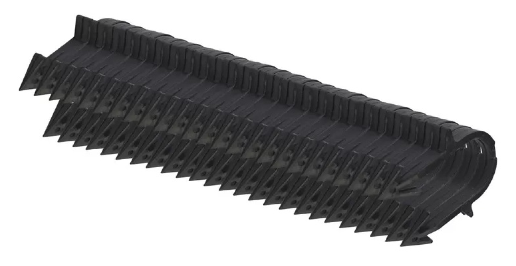 Кассета для такера Stout / Стаут якорные скобы, для труб диаметром 16-20мм, полипропиленовые, черные, в кассете 25 скоб / крепеж и фурнитура