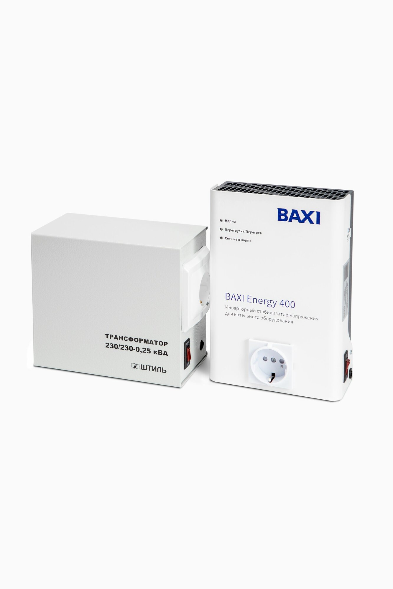Комплект инверторный стабилизатор BAXI Energy 400, (400 ВА 230В), РТ 230/230-0,25