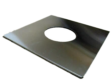 Врезка в плоскость, D125 мм, для круглых воздуховодов, из нержавеющей стали