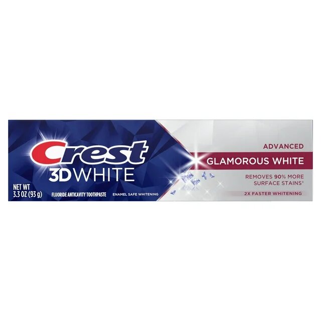 Отбеливающая зубная паста Crest 3D White Advanced Glamorous White Advanced, 93 г