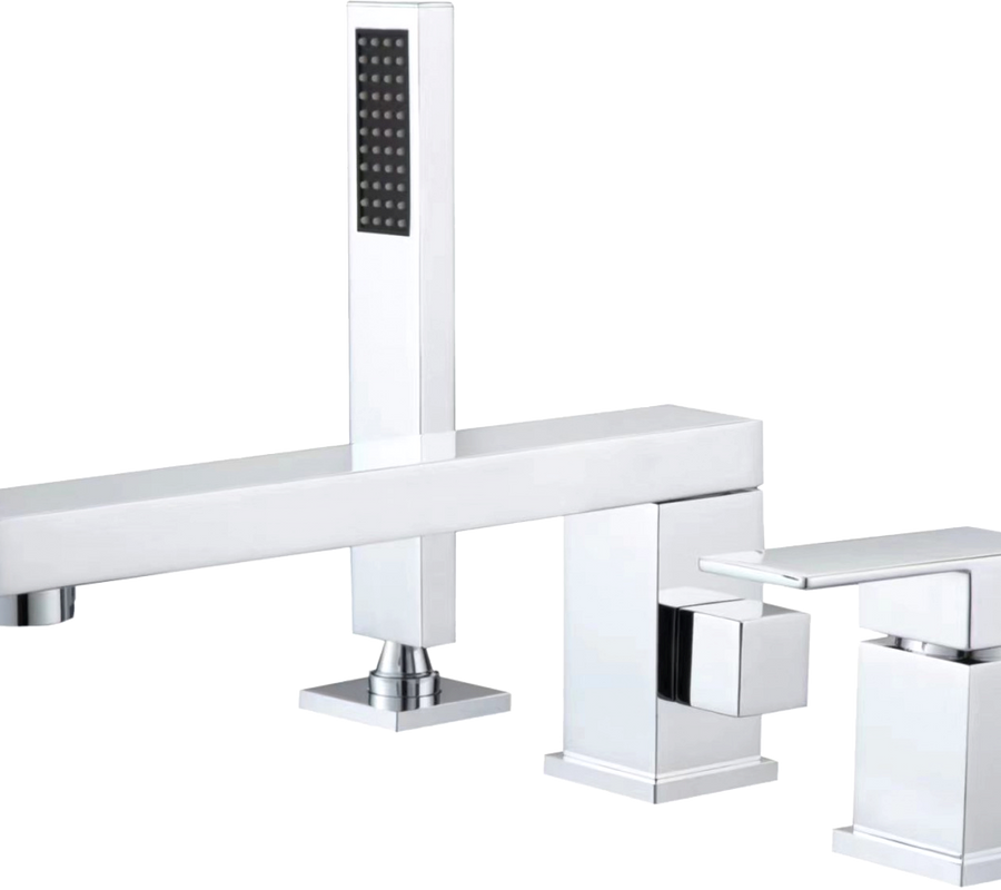 Смеситель на борт ванны D&K Bayern.Liszt DA1514901 хром