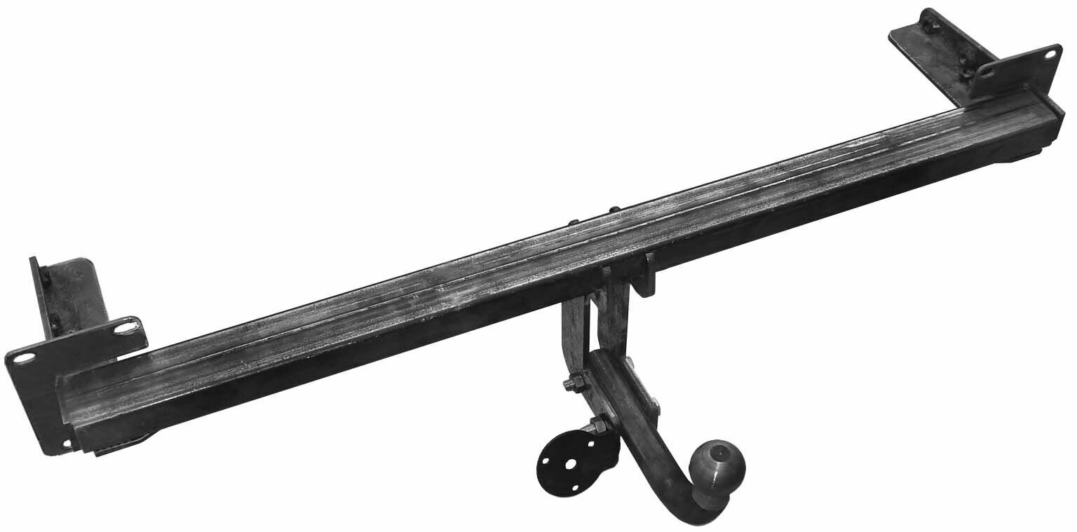 Фаркоп(прицепное) Лидер-Плюс для HYUNDAI ELANTRA седан, хетчбек 2000-2006, 2008-2010 (паспорт и сертификат в комплекте)(без электрики)H206-A