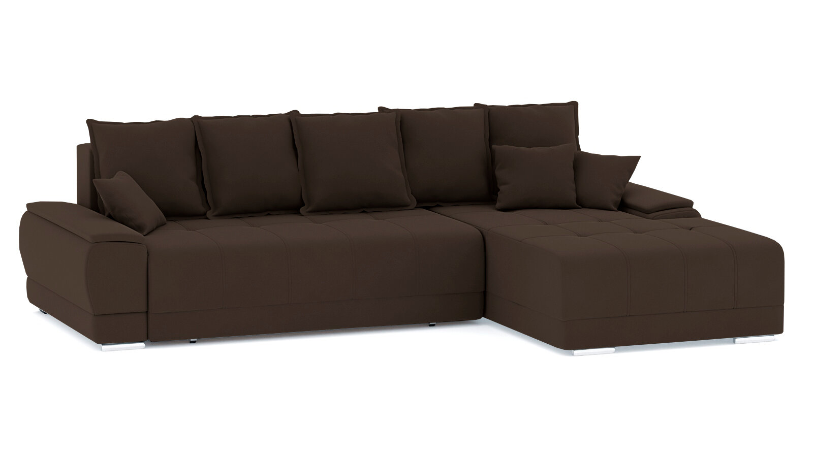 Диван угловой Nordviks, Браун