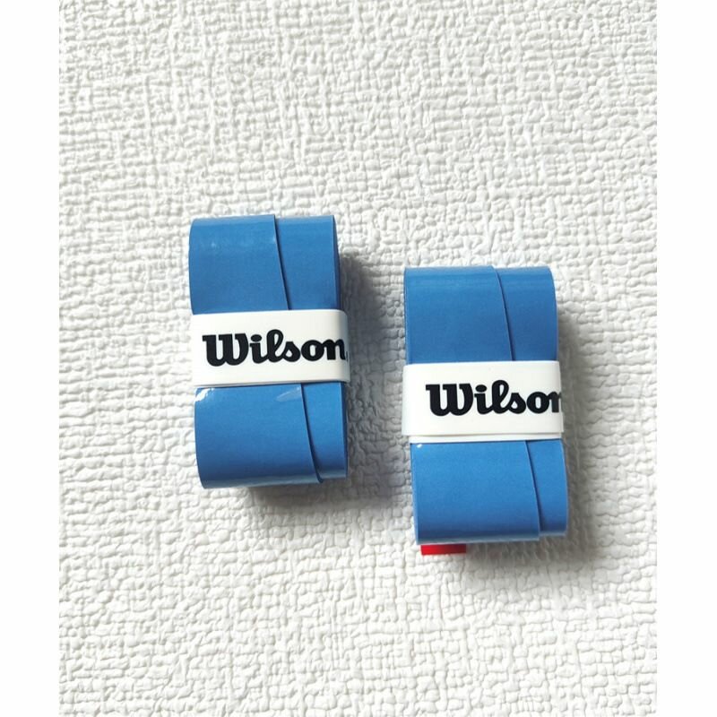 Намотка для теннисной ракетки 2шт Babolat овергрип липкий синий толщина 0,55мм ширина 25мм длина 115см