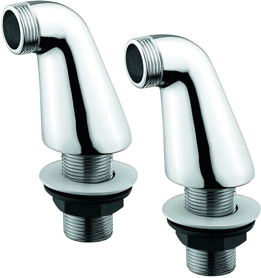 Крепеж для вертикального монтажа смесителя (пара) Emmevi C02847/CR хром