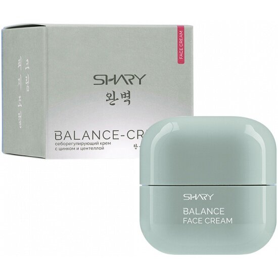 Баланс-крем для лица Shary себорегулирующий матирующий, 50 г