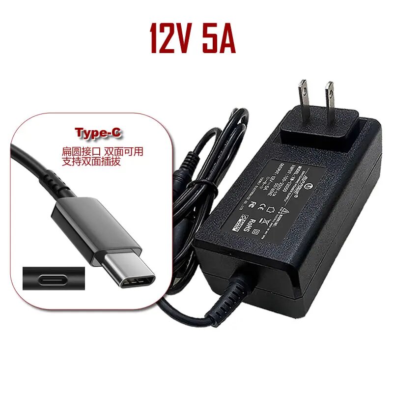 5V 2A 3A 5A 24V 2A 3A 12V 1A 2A 3A 5A 9V 2A 3A 19V 3.42A 65W PD USB C Блок питания Адаптер зарядного устройства Тип C Универсальный планшет