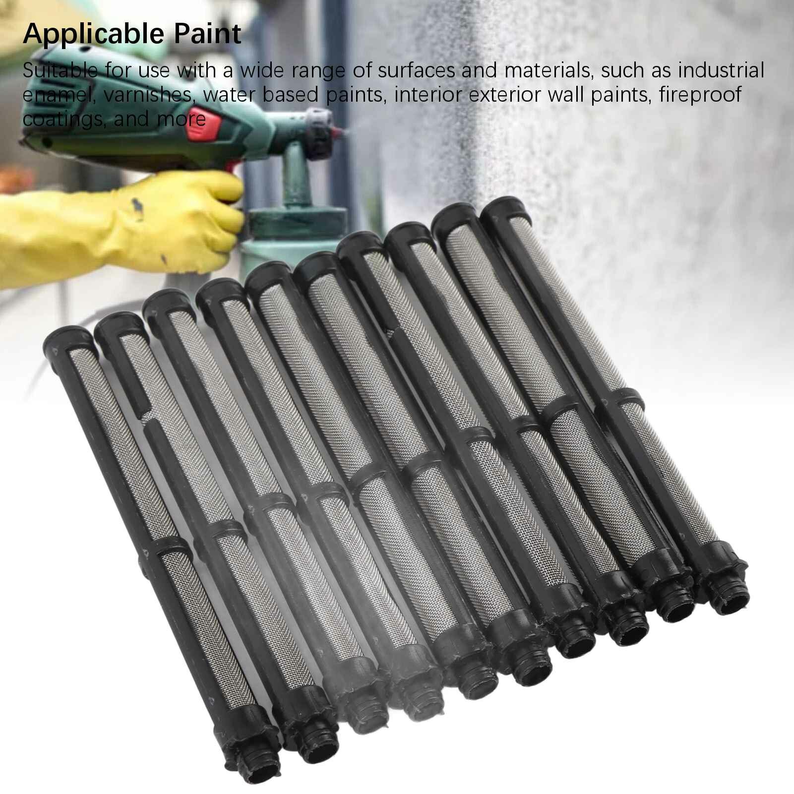 10 групп черного цвета 109 213 311 315 411 415 517 523 621 623 сопло + 10 комплектов фильтров для распыления краски