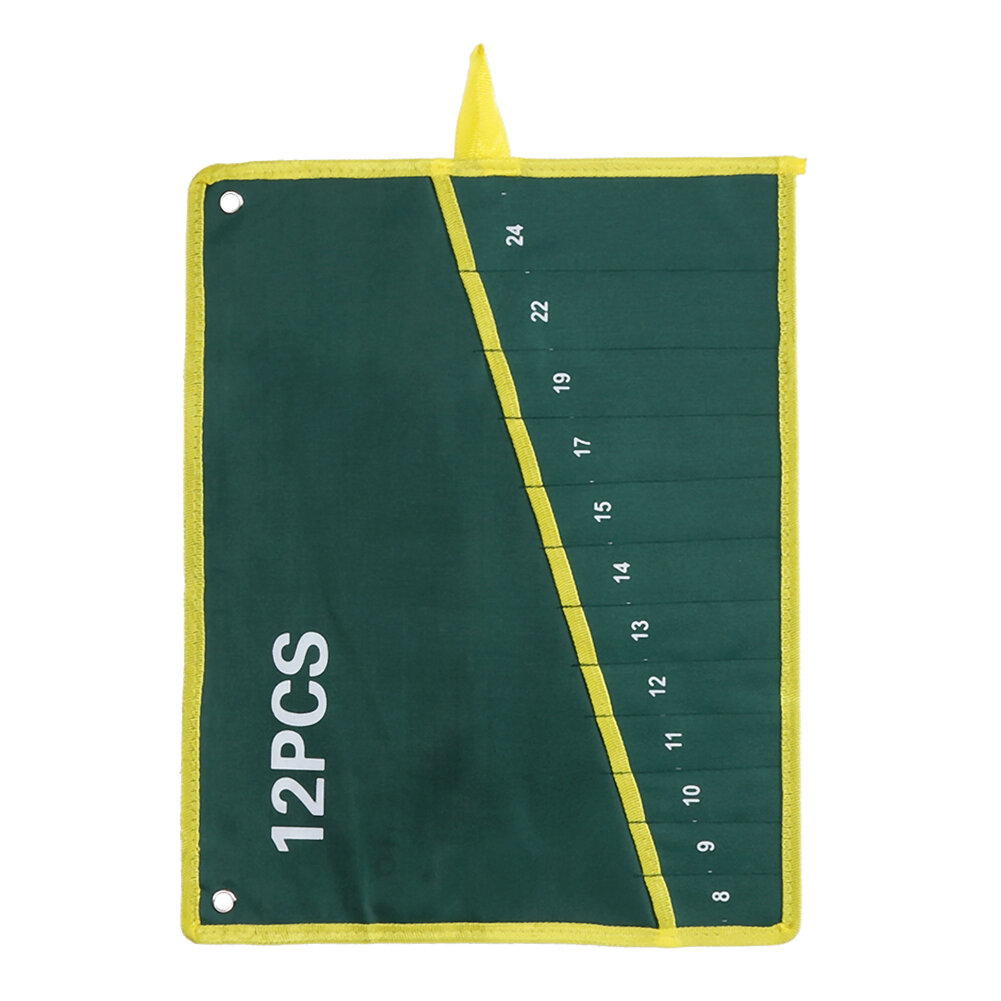 Сумка Для Инструментов: 25 Карманов Из Прочного Холста Компактная Переноска Чехол Для Гаечных Ключей - Органайзер Для Хранения На Месте Работы Для Мастеров И Автолюбителей